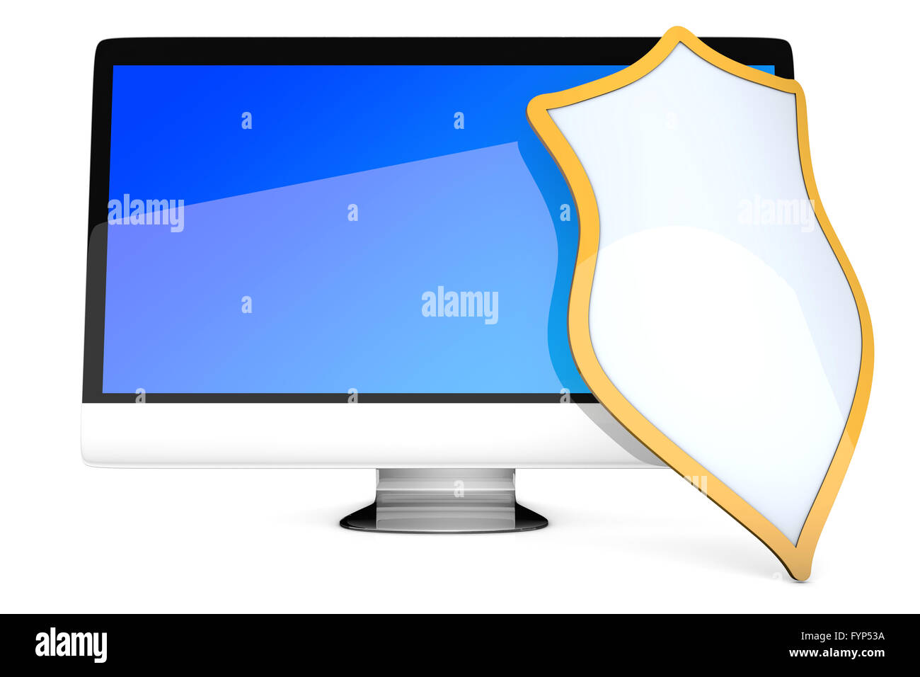 Secure Computer system Stock Photo - Alamy