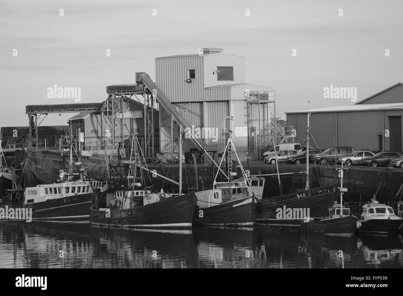 Ardglass fishing Black and White Stock Photos & Images - Alamy
