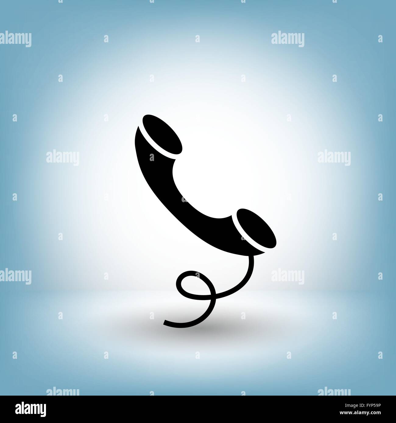 Pictograph of phone. Vector concept illustration for design. Eps 10 ...