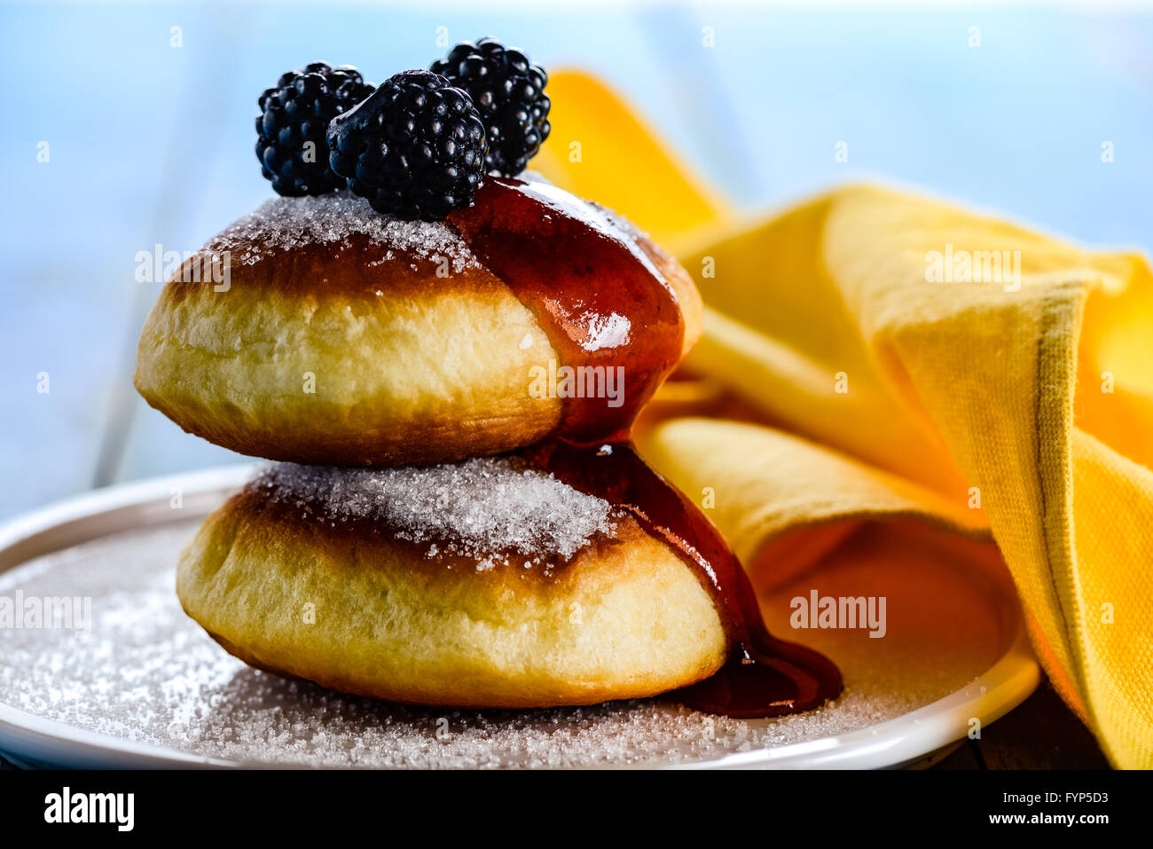 Berliner doughnuts hi-res stock photography and images - Alamy