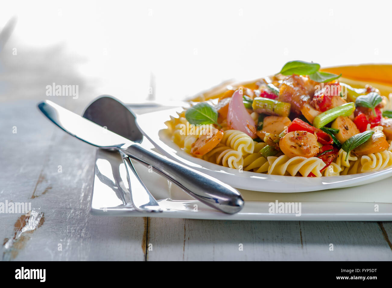 Pasta plate hi-res stock photography and images - Alamy