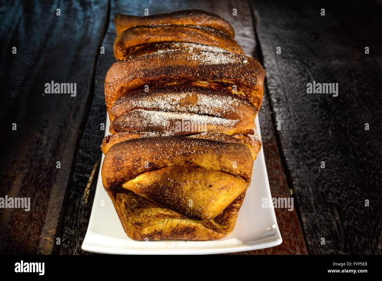German yeast cake Stock Photo - Alamy