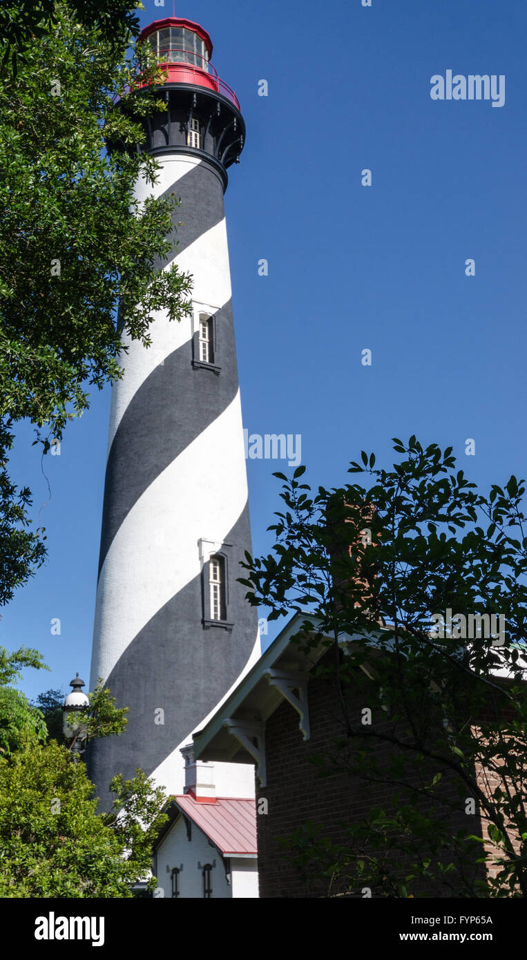 St augustine lighthouse history hi-res stock photography and images - Alamy