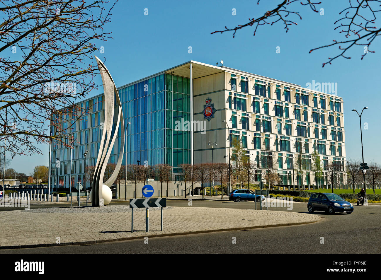 Headquarters of the Greater Manchester Police Force at Central Park ...