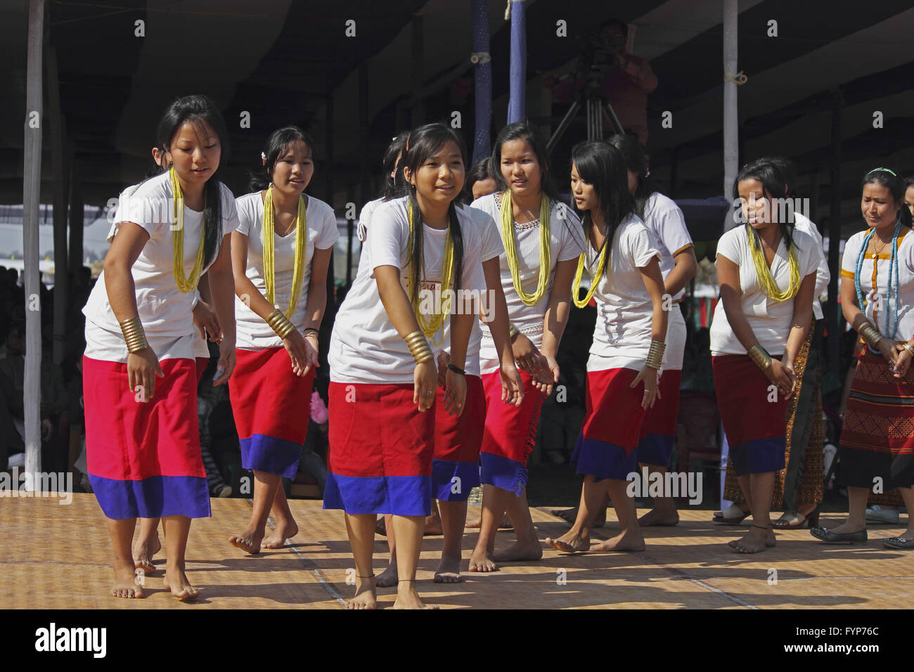 Traditional Dance of Apatani tribes Stock Photo - Alamy