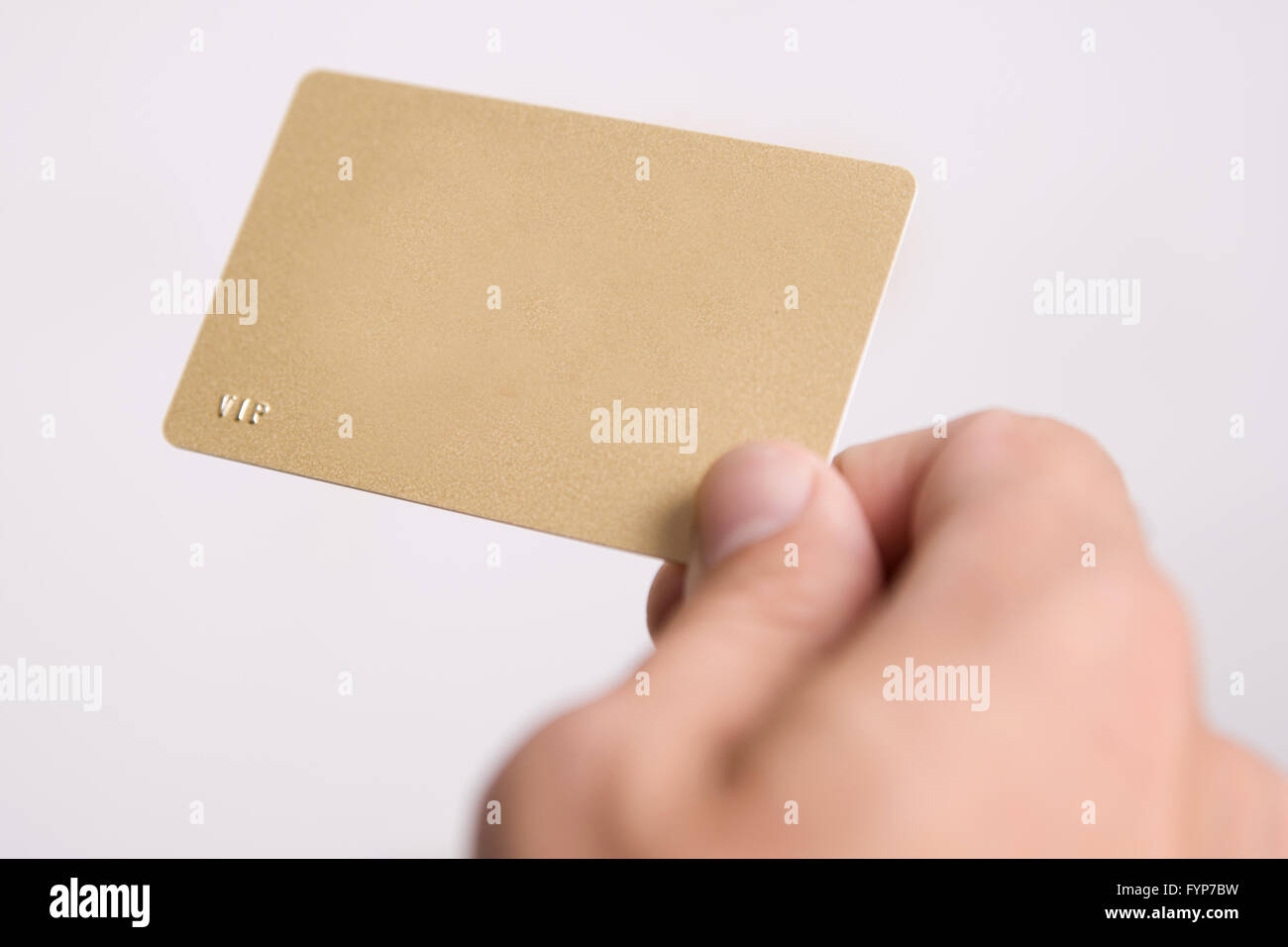Empty card hand hi-res stock photography and images - Alamy