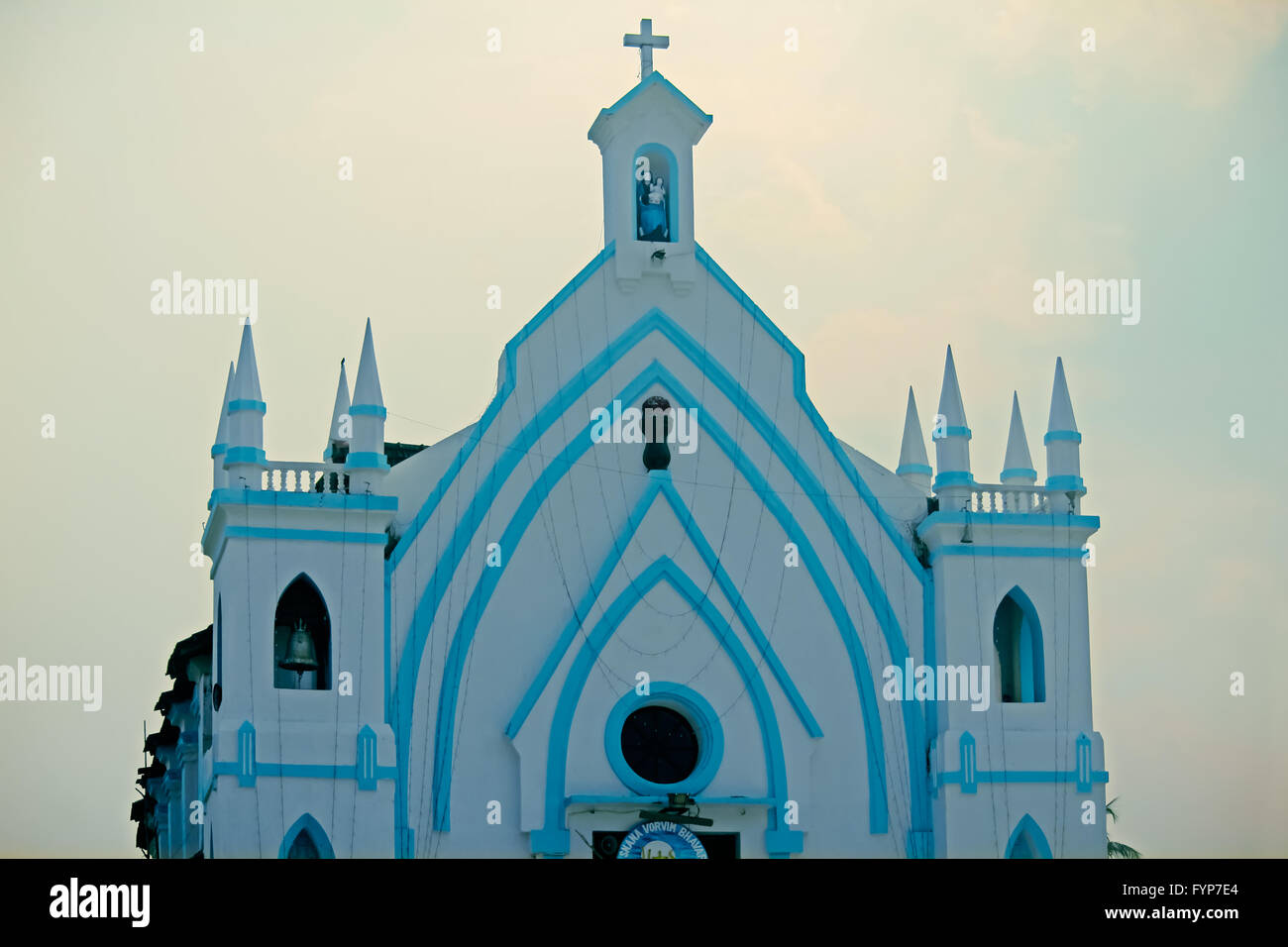 Chandor goa india church hi-res stock photography and images - Alamy