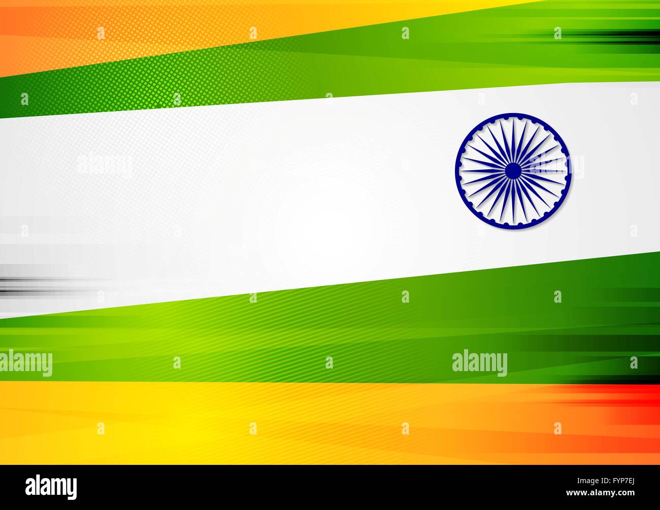 Creative style indian flag design hi-res stock photography and images ...