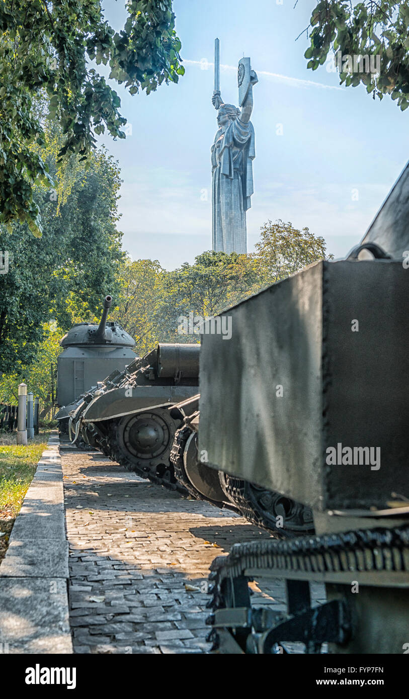 Mother Motherland monument in Kiev, Ukraine Stock Photo - Alamy