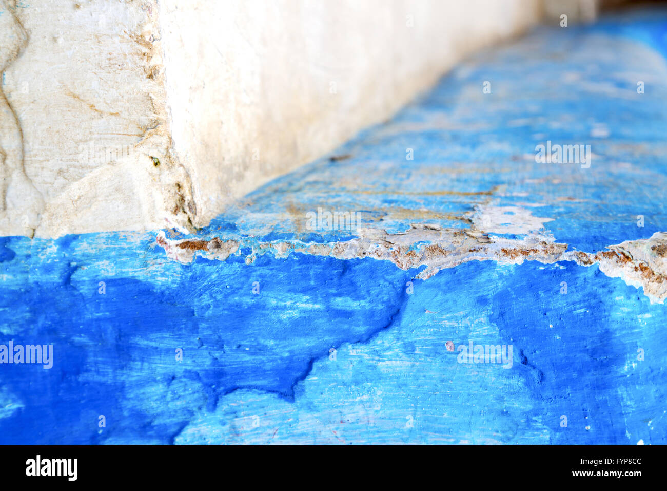 blue in texture wall and step africa abstract Stock Photo - Alamy