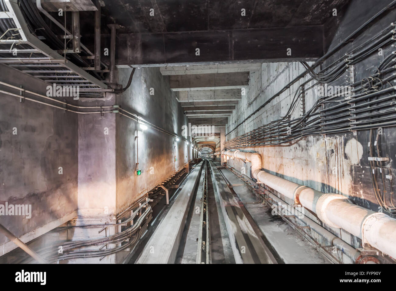 Pipes tunnel hi-res stock photography and images - Alamy