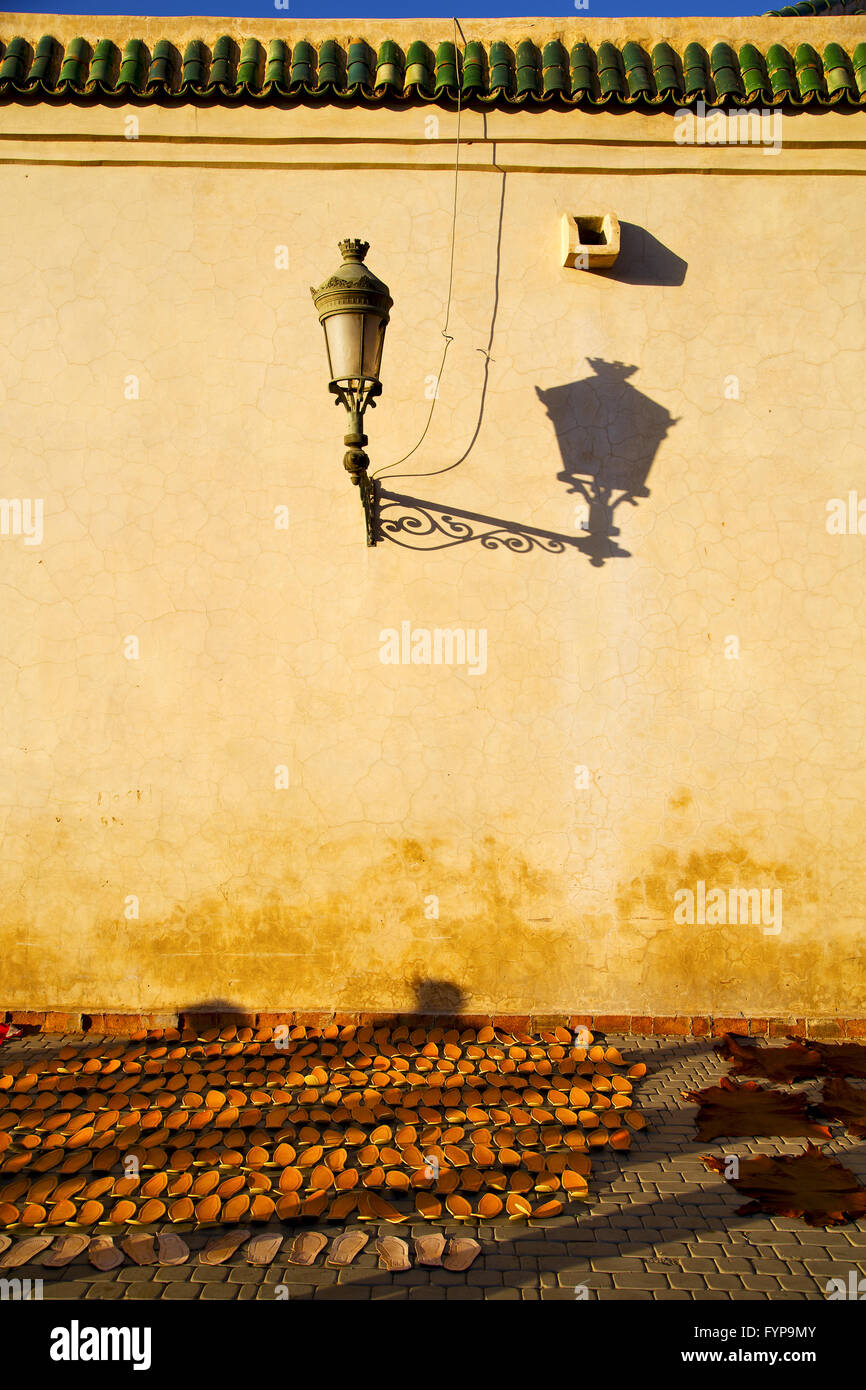 street lamp old construction in Stock Photo - Alamy