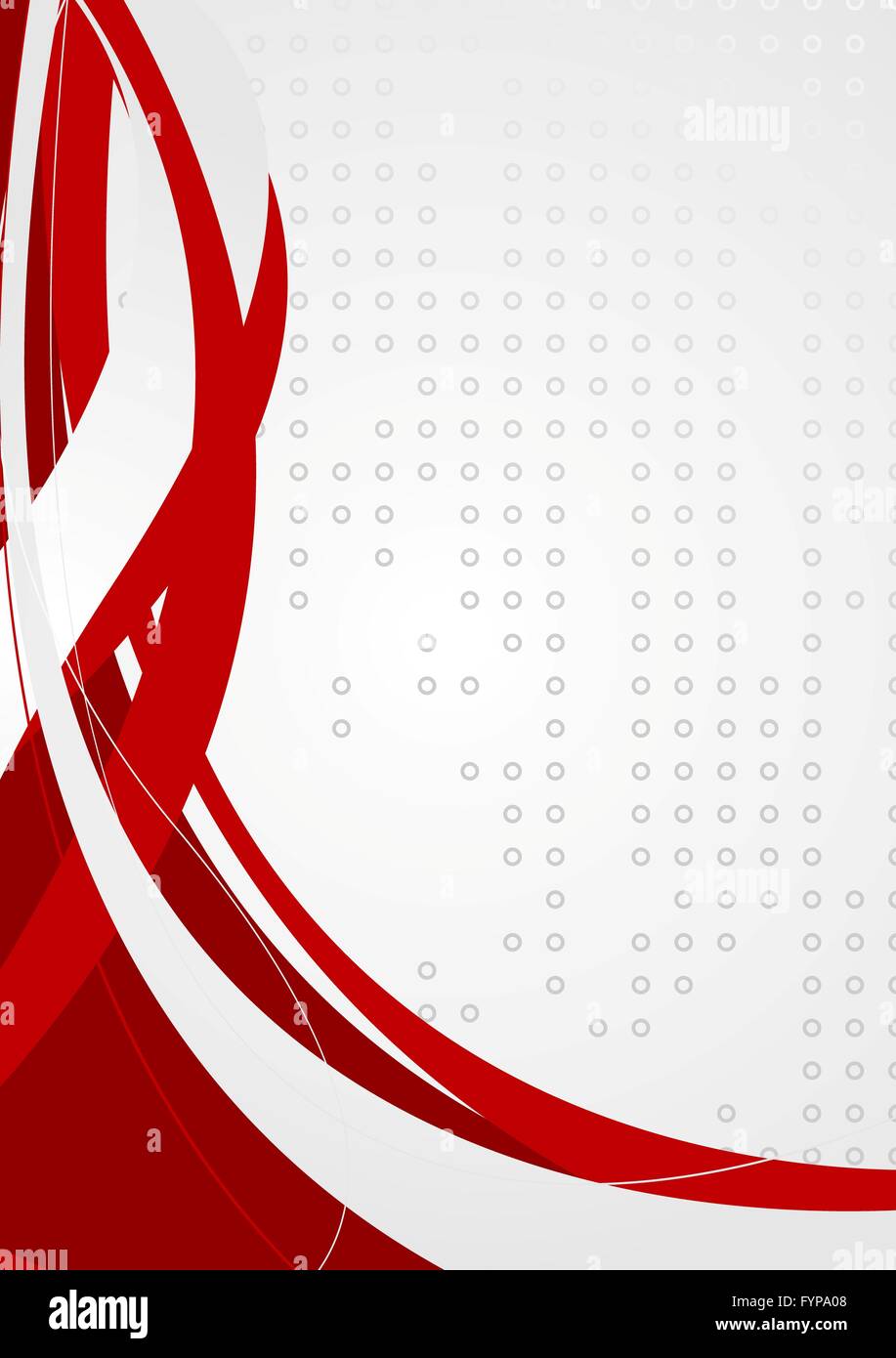 Abstract background with red waves Stock Photo - Alamy