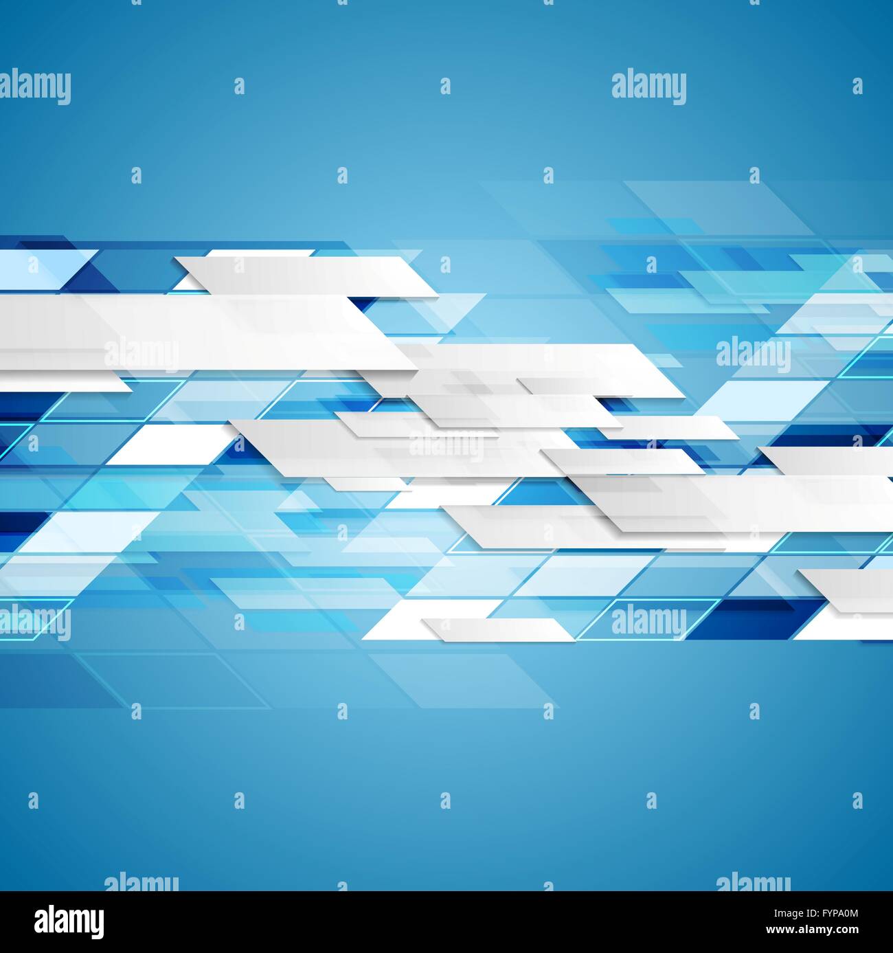 Abstract blue technology background Stock Photo - Alamy