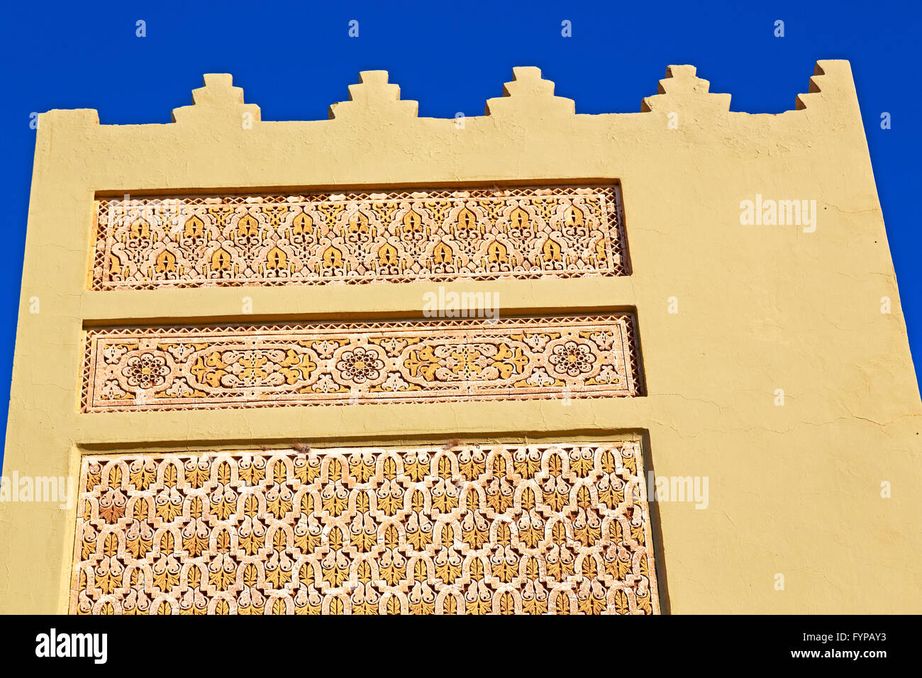 tile in morocco africa texture abstract wall brick Stock Photo - Alamy