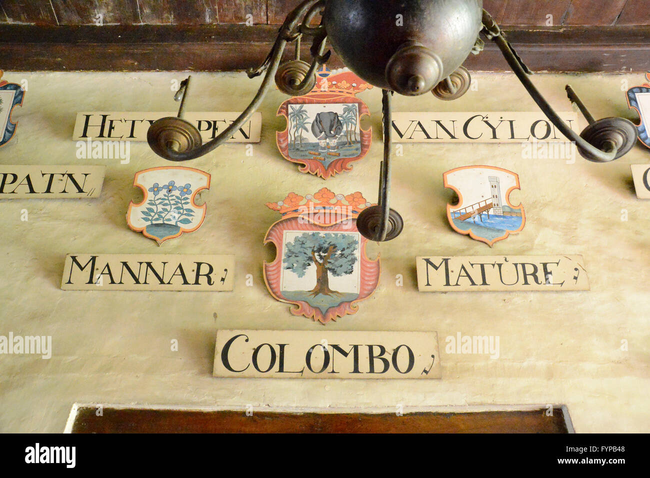 Colombo Dutch Museum, Prince Street, Pettah, Colombo, Sri Lanka Stock ...