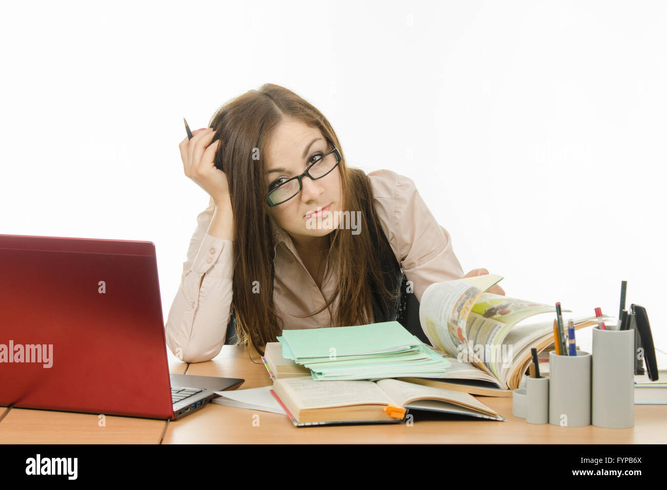 Checking books hi-res stock photography and images - Alamy