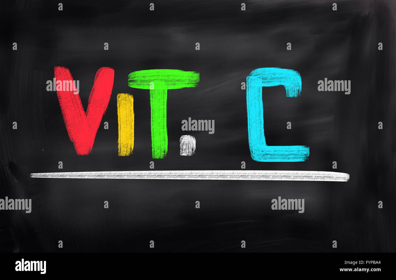 Vitamin C Concept Stock Photo - Alamy