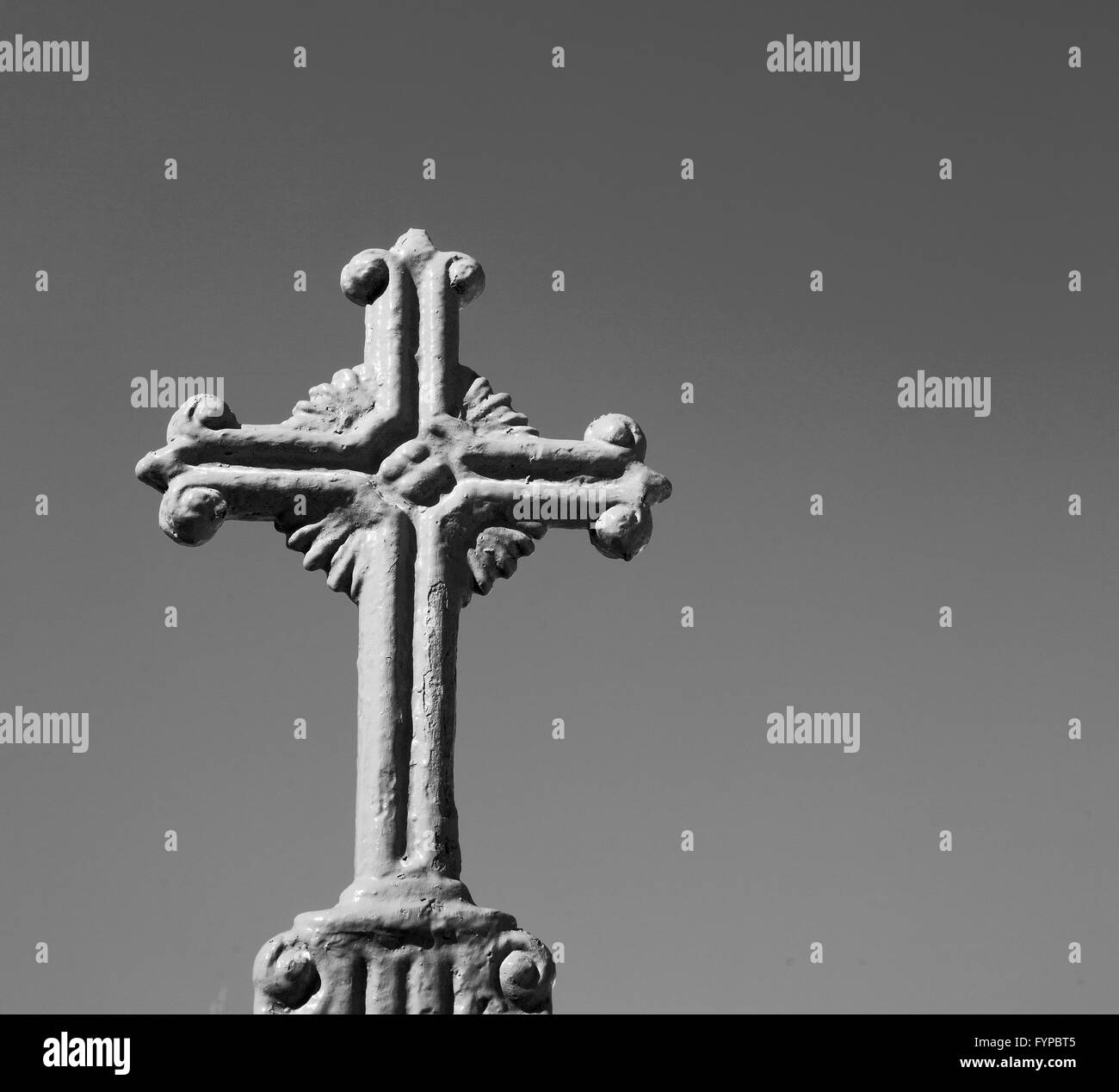 Greece crucifixion Black and White Stock Photos & Images - Alamy