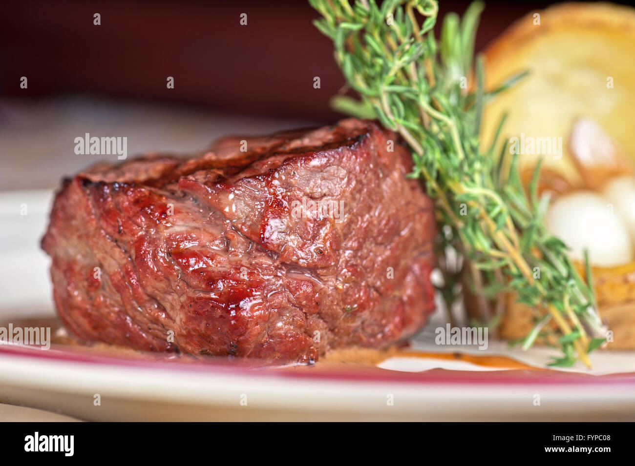 Cooked beef steak organic hi-res stock photography and images - Alamy