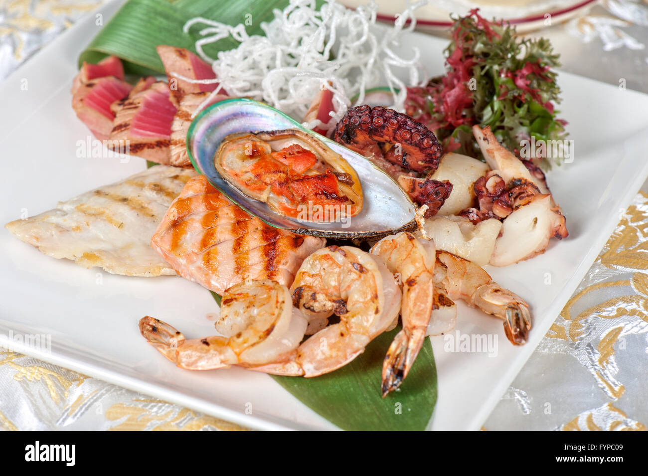 Mix seafood hi-res stock photography and images - Alamy