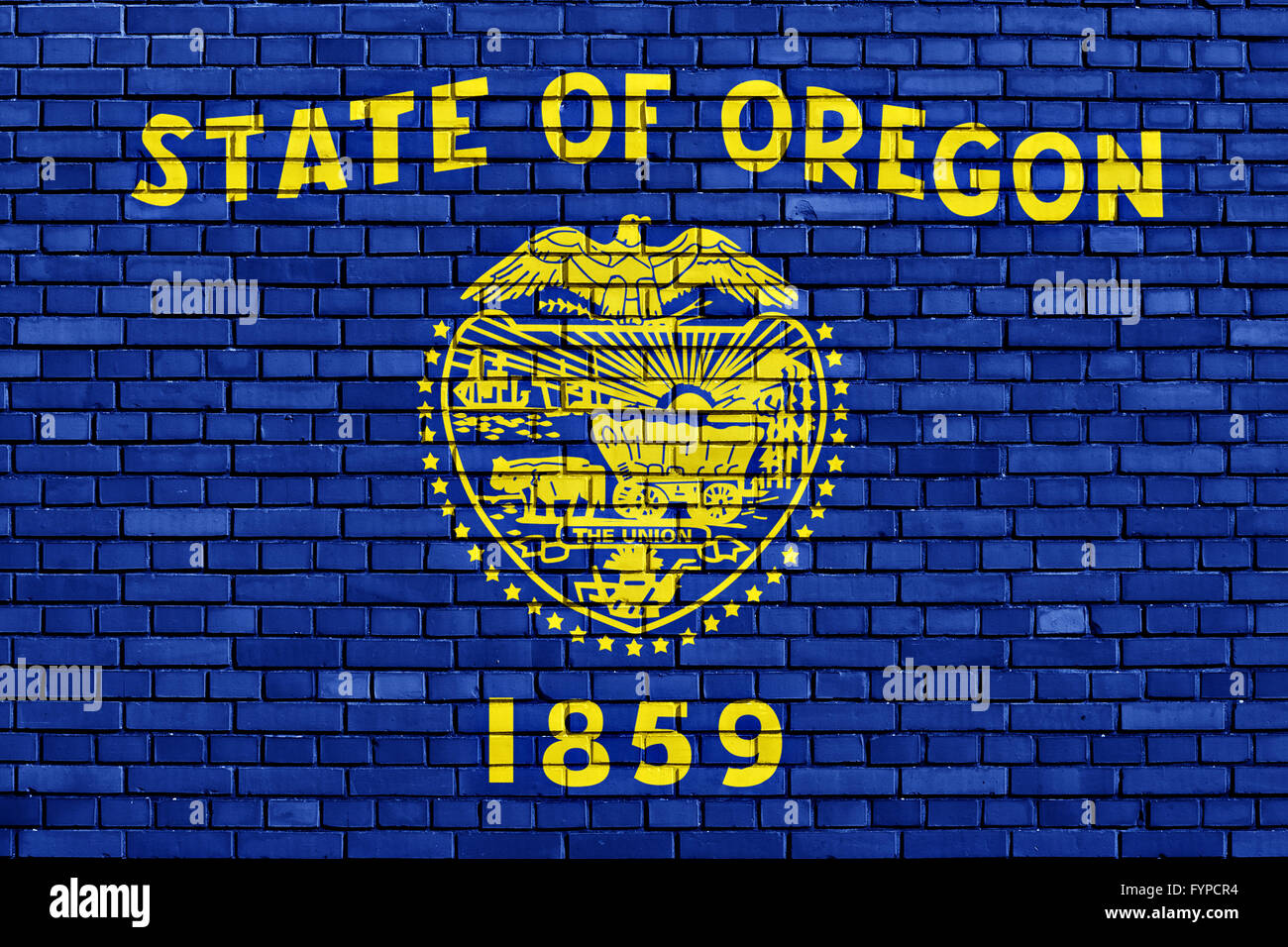 Flag of oregon hi-res stock photography and images - Alamy