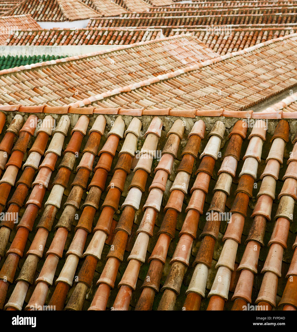 minaret old moroccan tile roof in the old city Stock Photo - Alamy
