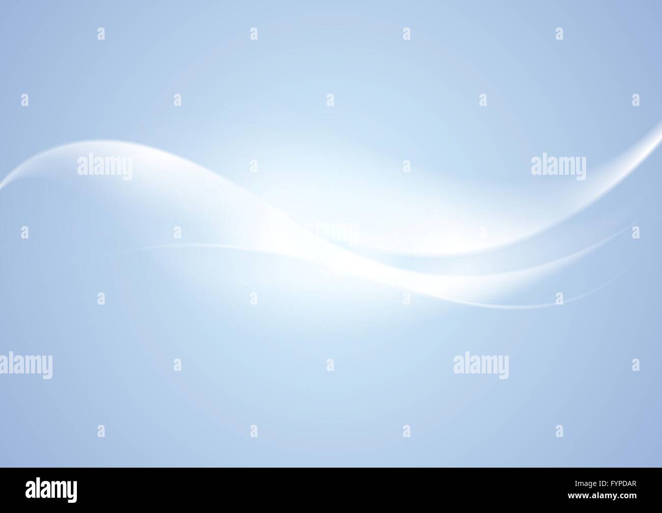 Light blue abstract waves vector background Stock Photo - Alamy