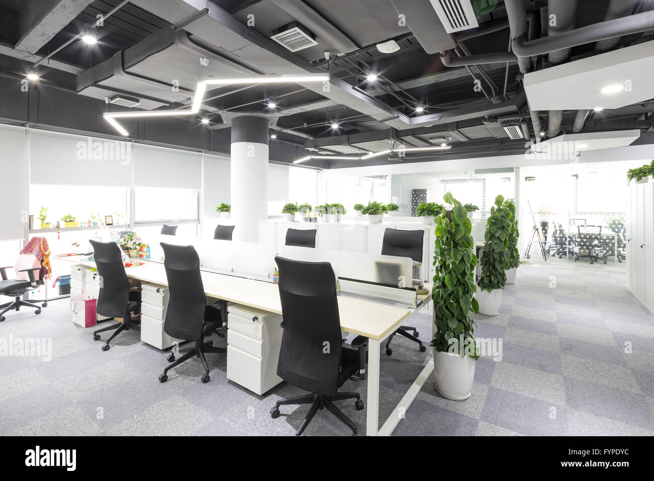 interior of modern office Stock Photo - Alamy
