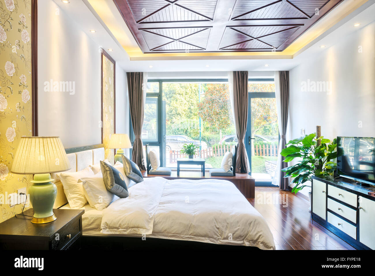 interior of bed room Stock Photo - Alamy