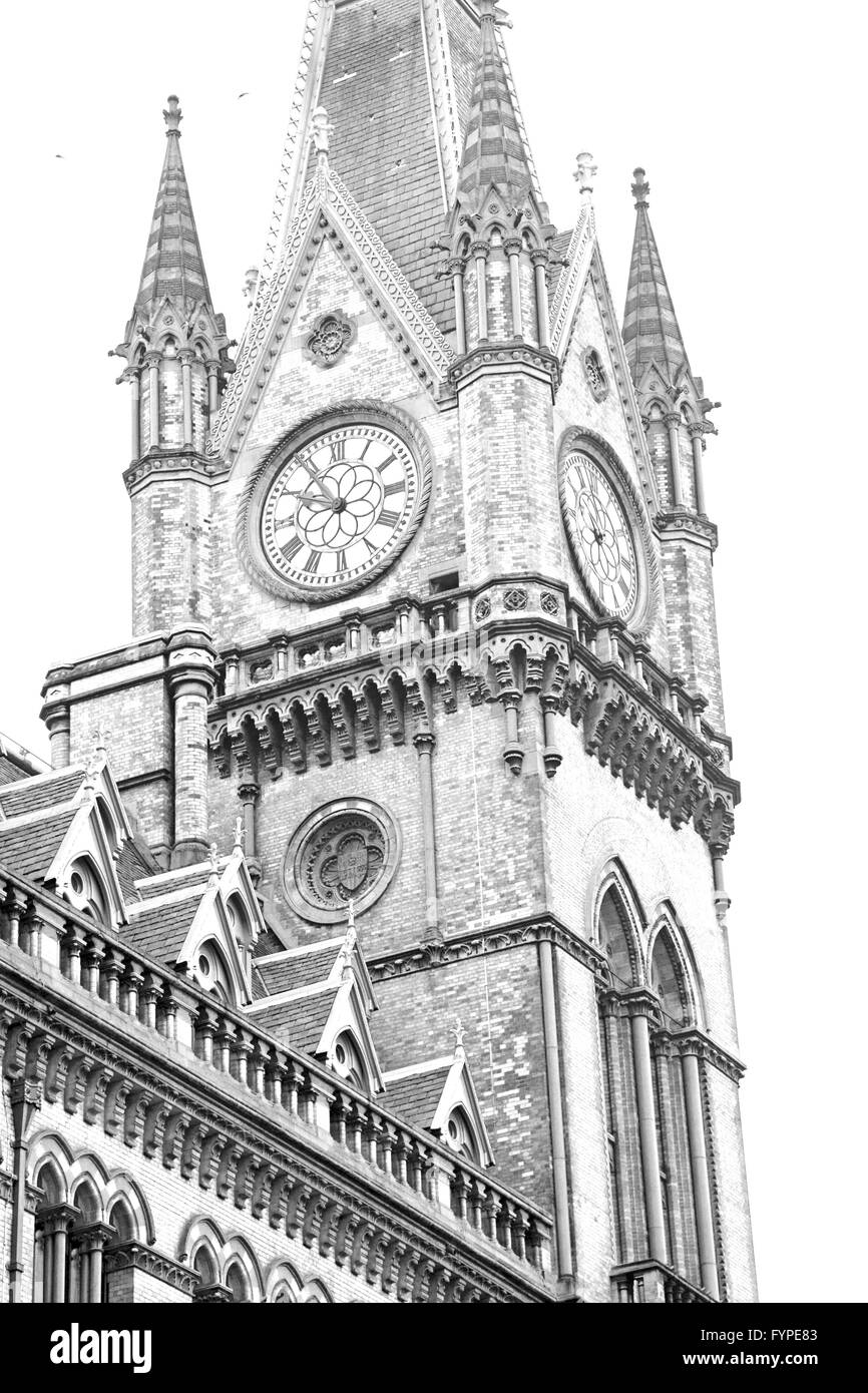 old architecture in london england windows and brick exterior wall ...