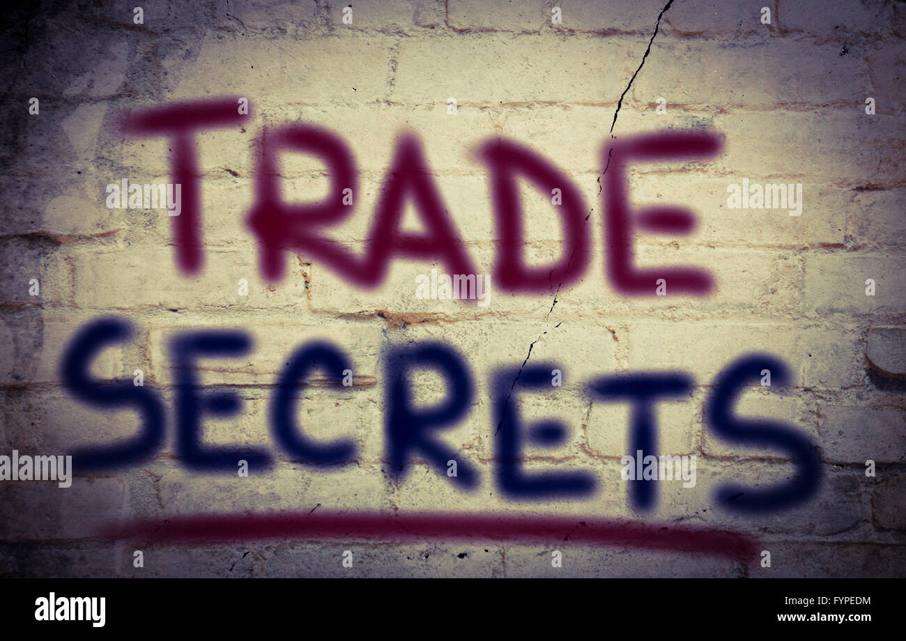 Trade Secrets Concept Stock Photo - Alamy