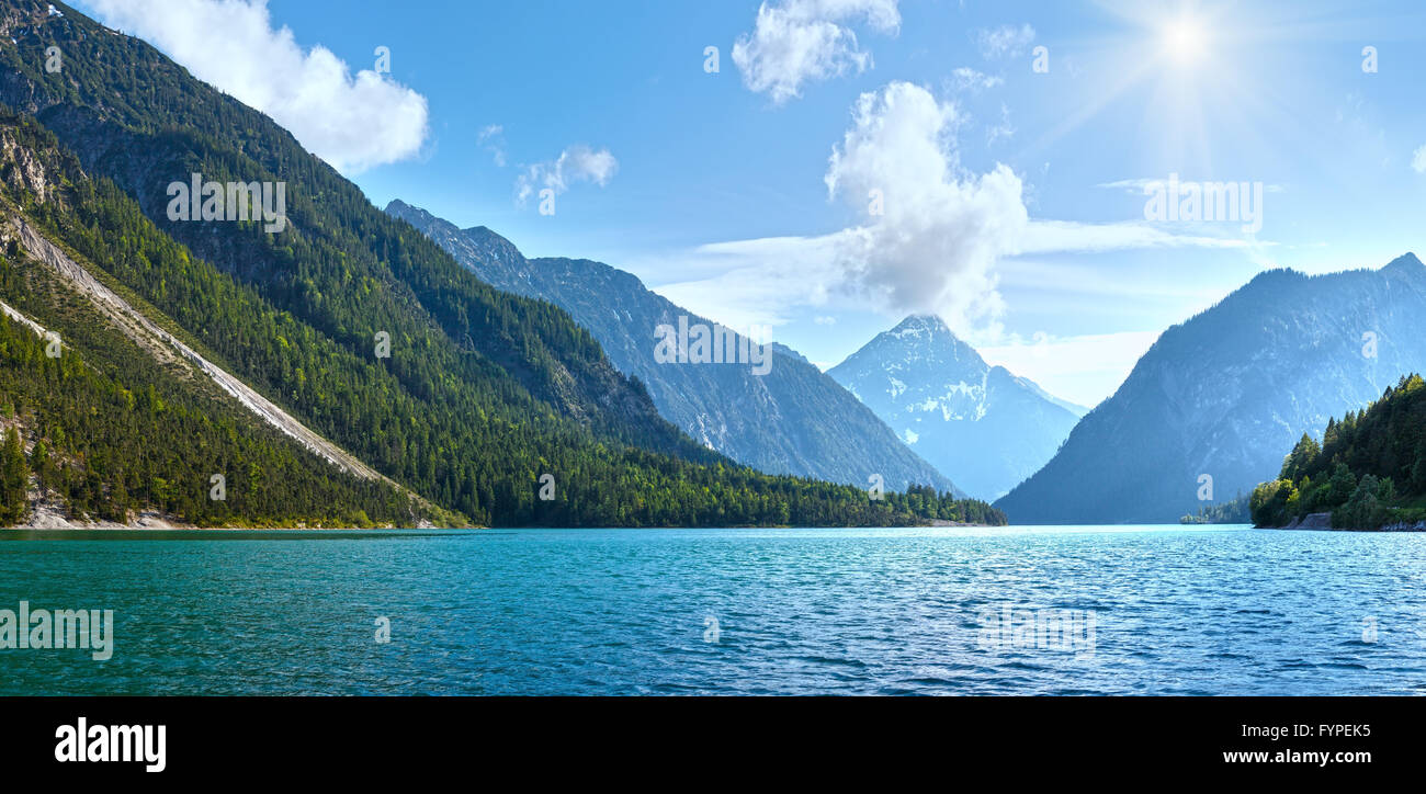 Plansee: alpines panorama am traumhaften badesee