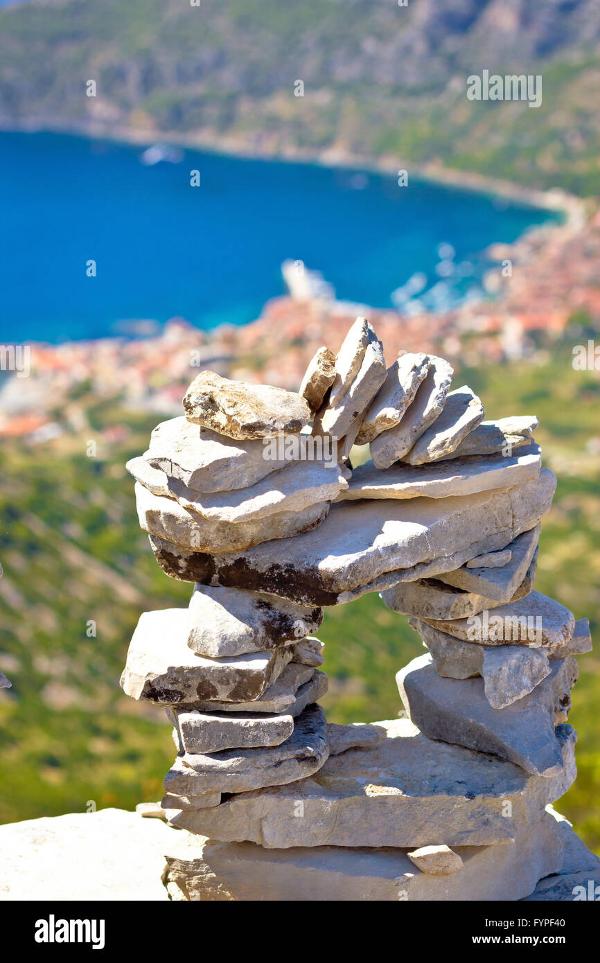 Stone statue town tower hi-res stock photography and images - Alamy