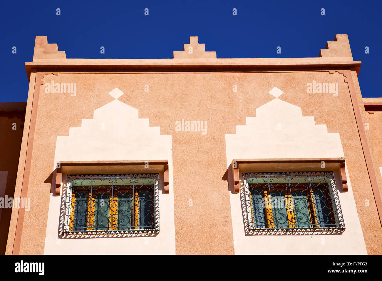 window in morocco africa and old construction wal Stock Photo - Alamy
