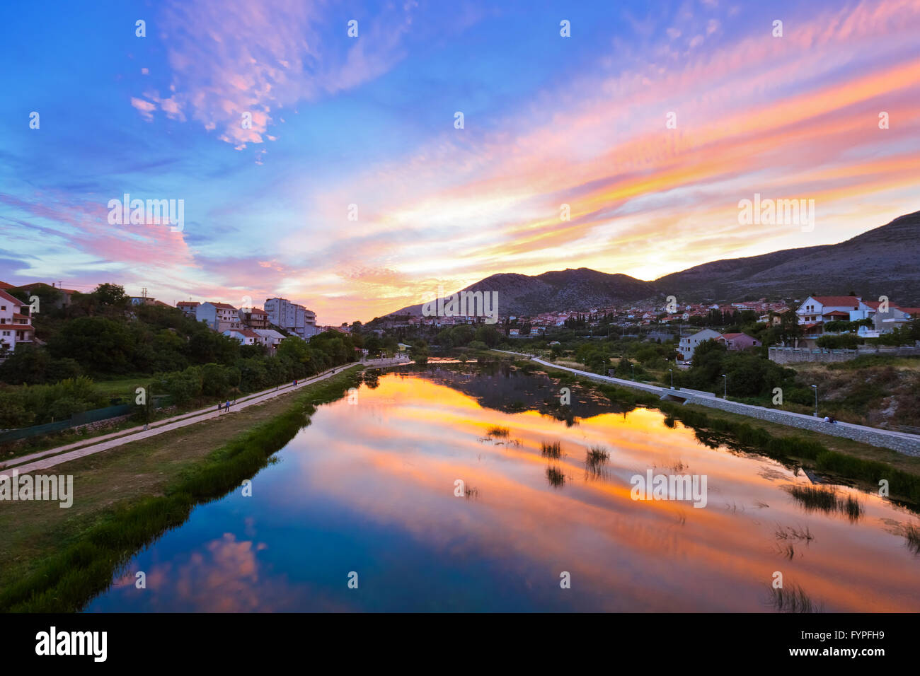 Cityscape of Trebinje - Bosnia and Herzegovina Stock Photo - Alamy