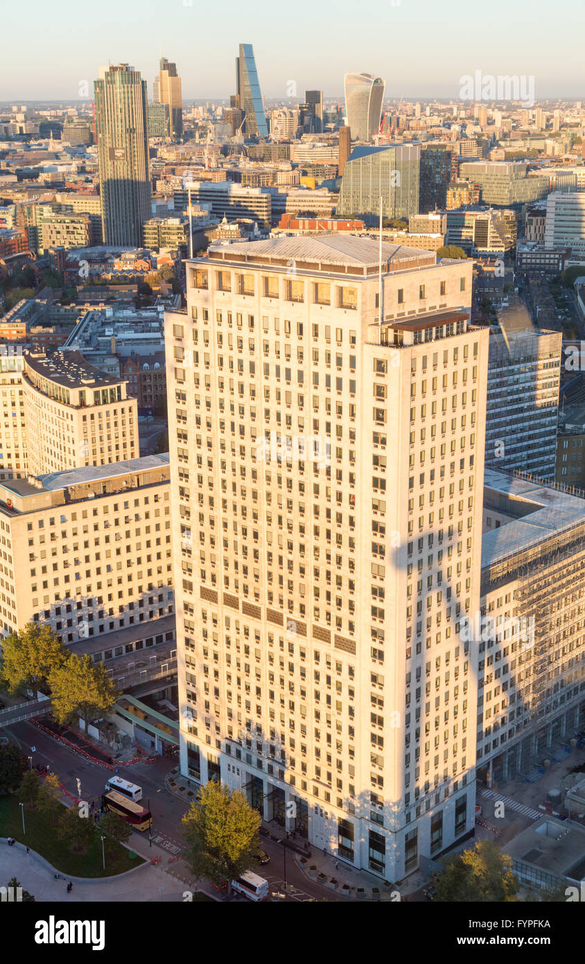 Aerial view shell building london hi-res stock photography and images ...