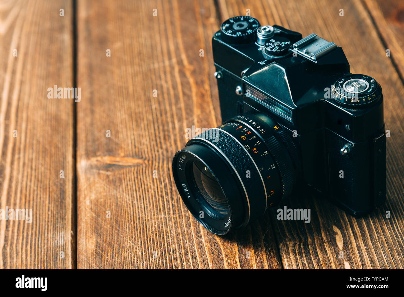 Old technology on table hi-res stock photography and images - Alamy