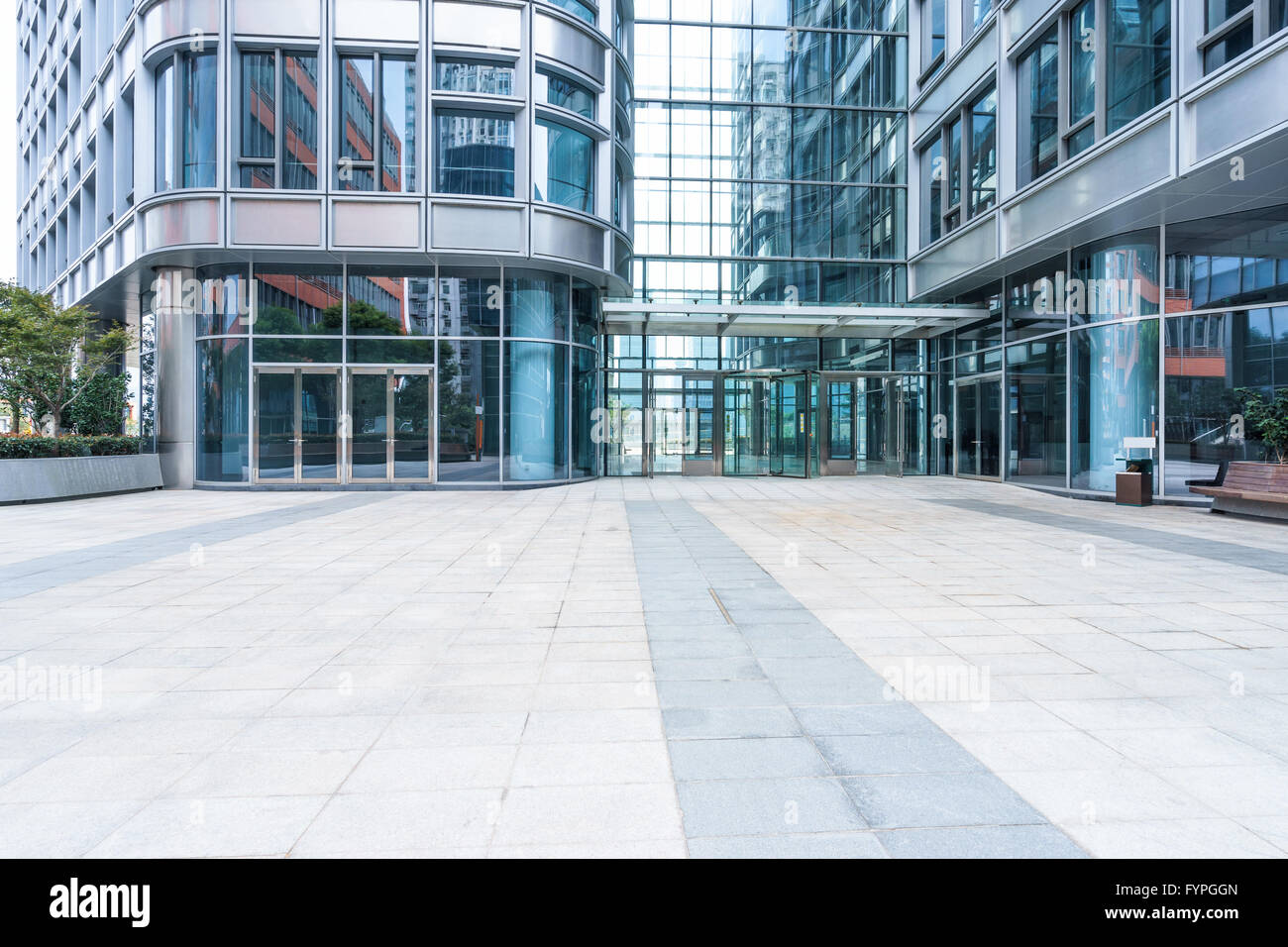 building exterior ground front Stock Photo - Alamy