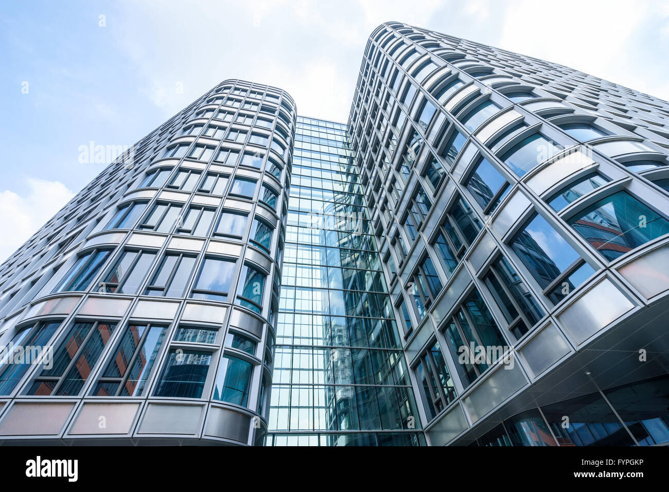 up-looking city building Stock Photo - Alamy