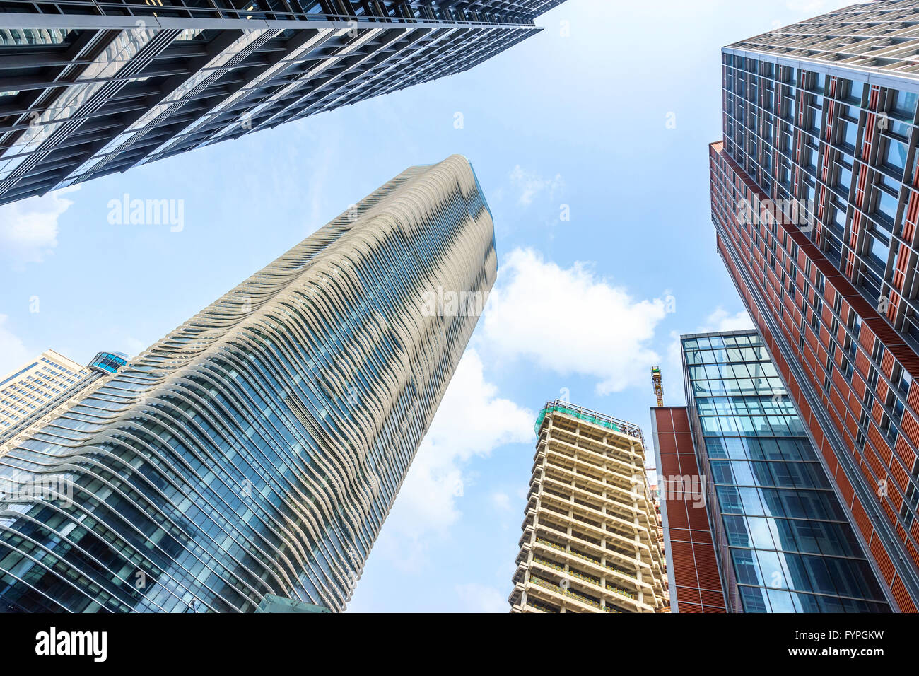 Looking up building hi-res stock photography and images - Alamy