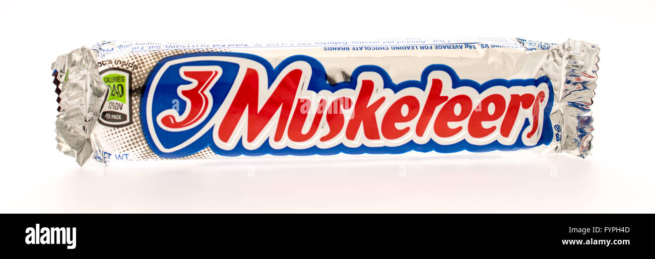 3 musketeers candy hi-res stock photography and images - Alamy