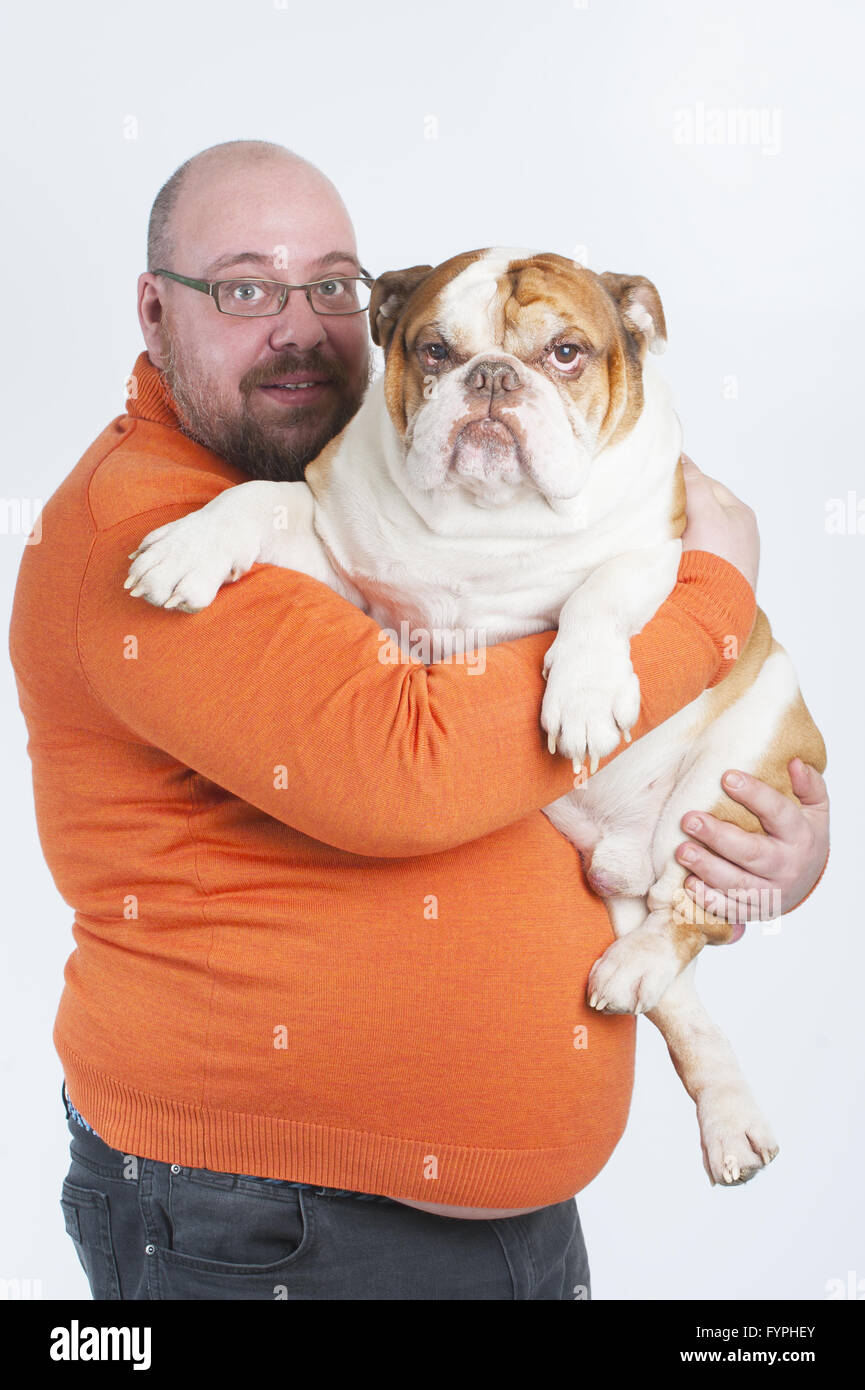 Man bulldog hi-res stock photography and images - Alamy