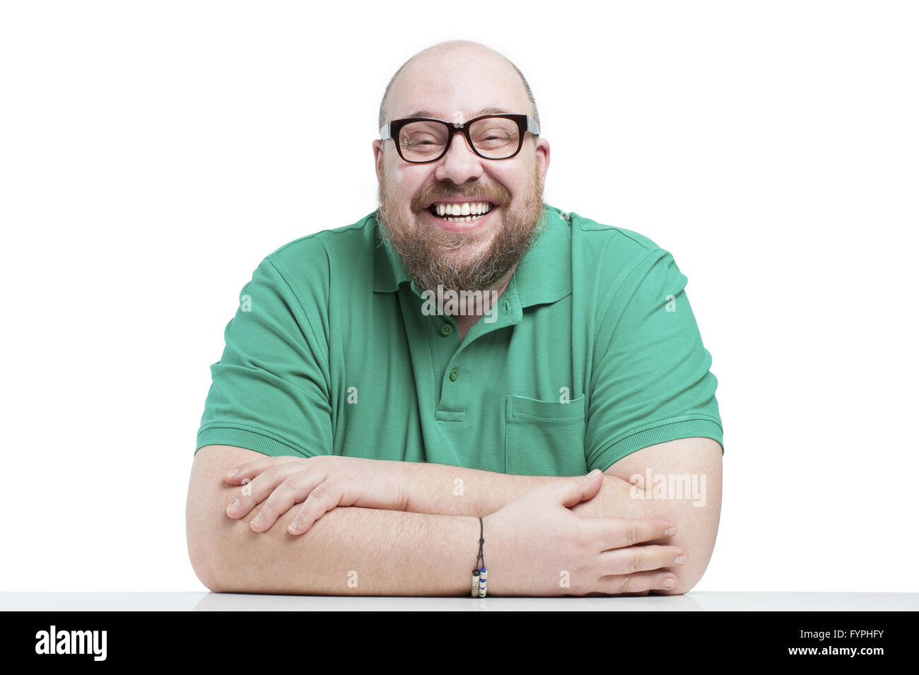 Man laughing table hi-res stock photography and images - Alamy