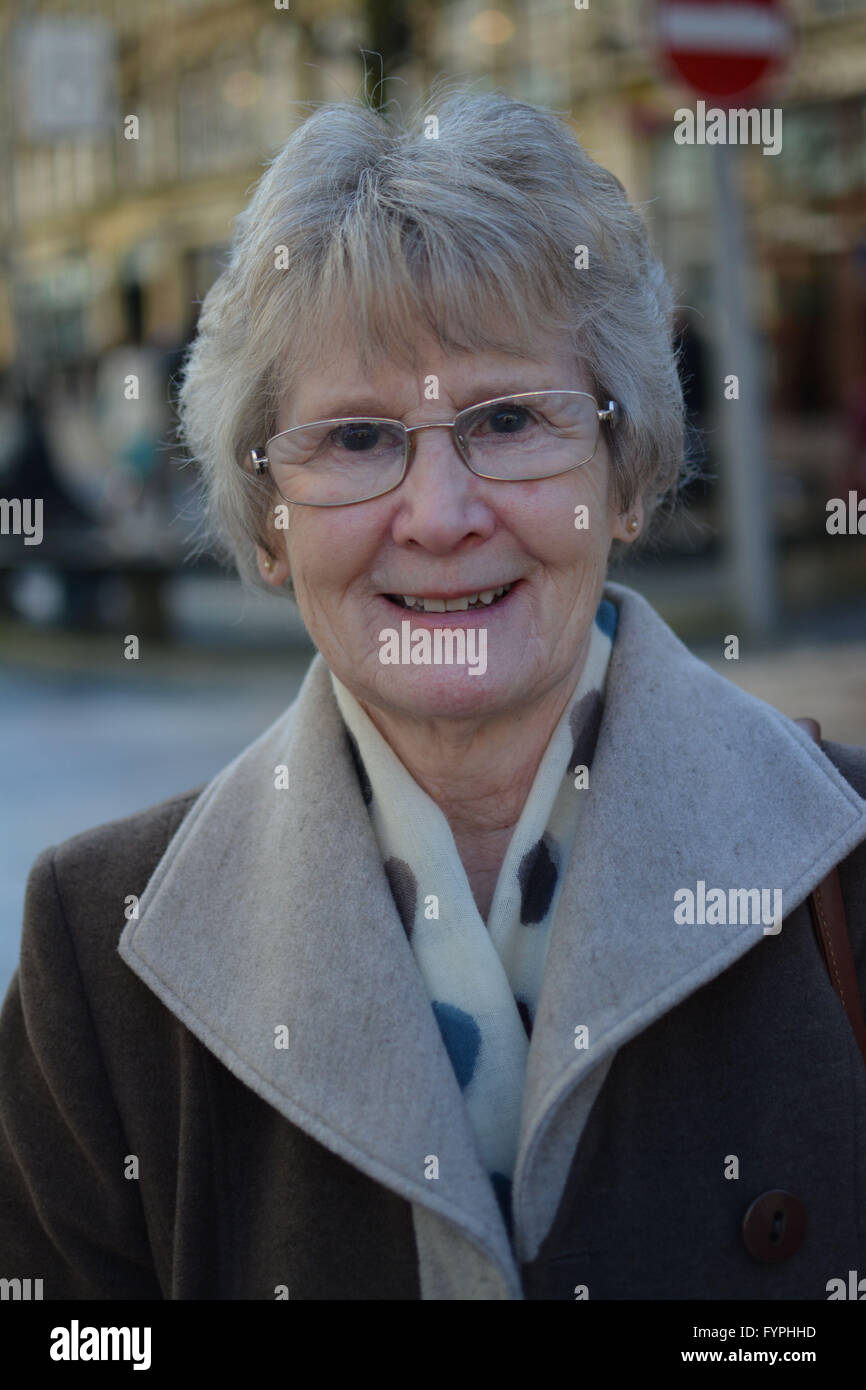 70 year old lady hi-res stock photography and images - Alamy
