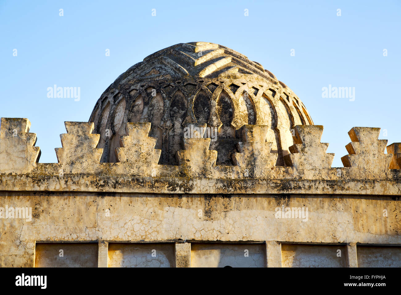 dome old ruin in morocco and sky near the tower Stock Photo - Alamy