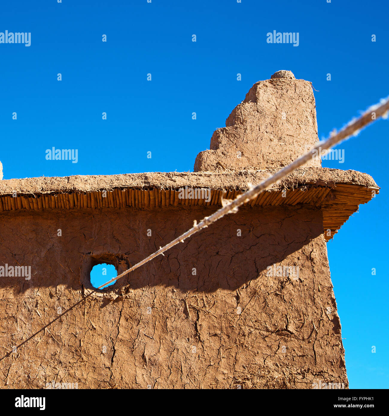 moroccan old wall and brick in antique city Stock Photo - Alamy