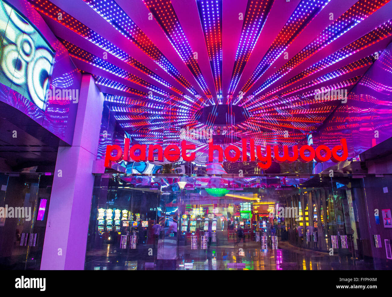 The Planet Hollywood casino in Las Vegas Stock Photo - Alamy