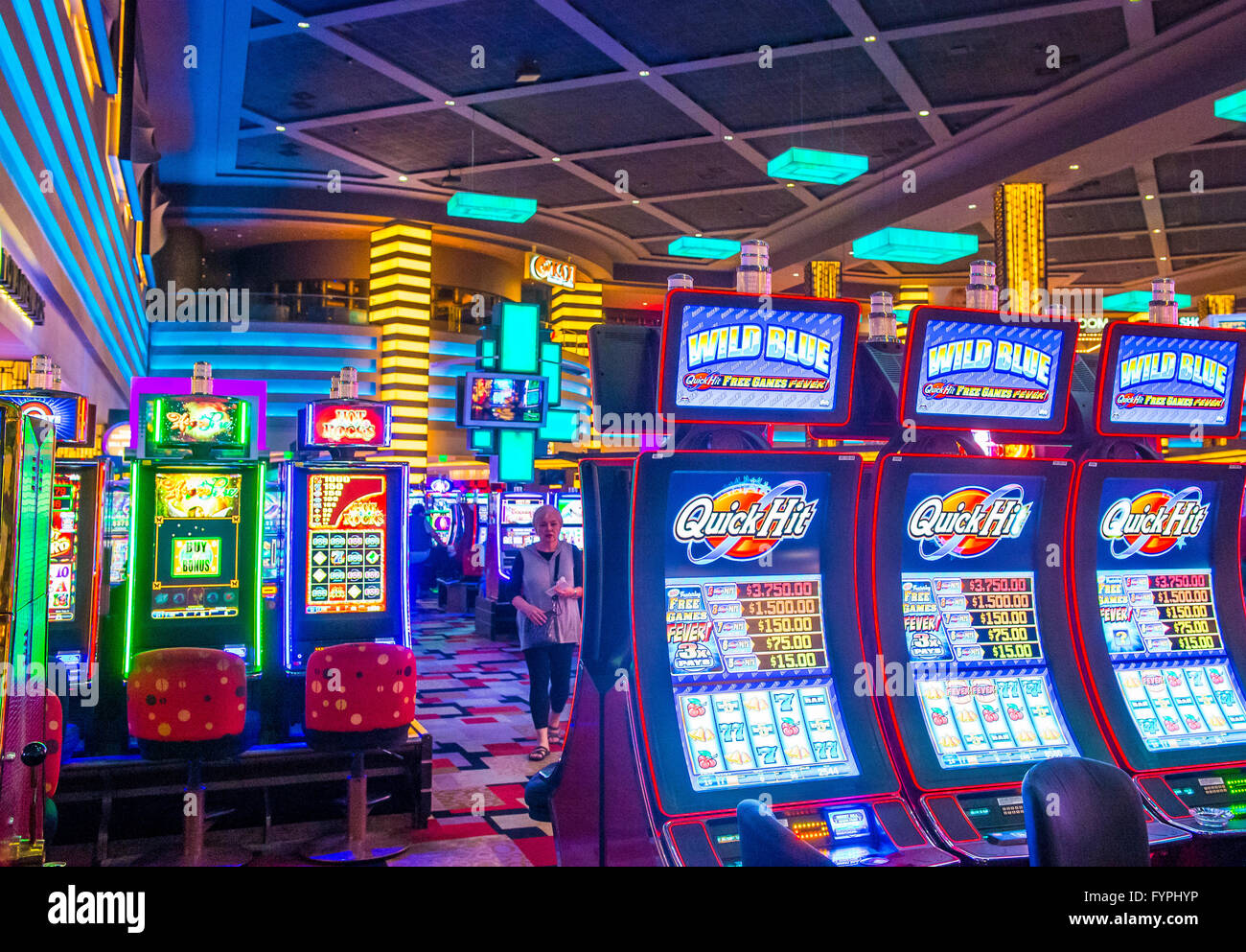 The Planet Hollywood casino in Las Vegas Stock Photo - Alamy
