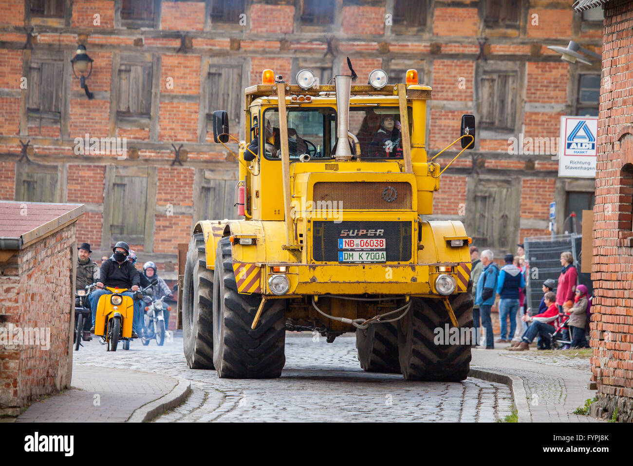Old russian tractor hi-res stock photography and images - Alamy